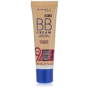 Rimmel London BB Cream with Brightening Effect, Light, 30ml, Pink