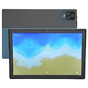 PUSOKEI Tablet PC Android 11,10.1in 1280x800 HD Touchscreen 4G RAM 128G ROM Kid Tablet,Bluetooth 5.0 Octa Core CPU 5G Dual Band 7000mah Battery Tablet(Blue)