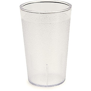 Carlisle FoodService Products Plastic Tumbler 9.5 Ounces Clear (Pack of 24)