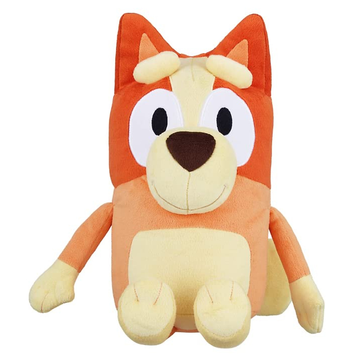 Bluey - Bingo 16" Stuffed Animal - Playtime & Naptime Companion | Jumbo Size, Soft Deluxe Materials - Huggable Cuddles Best Friend