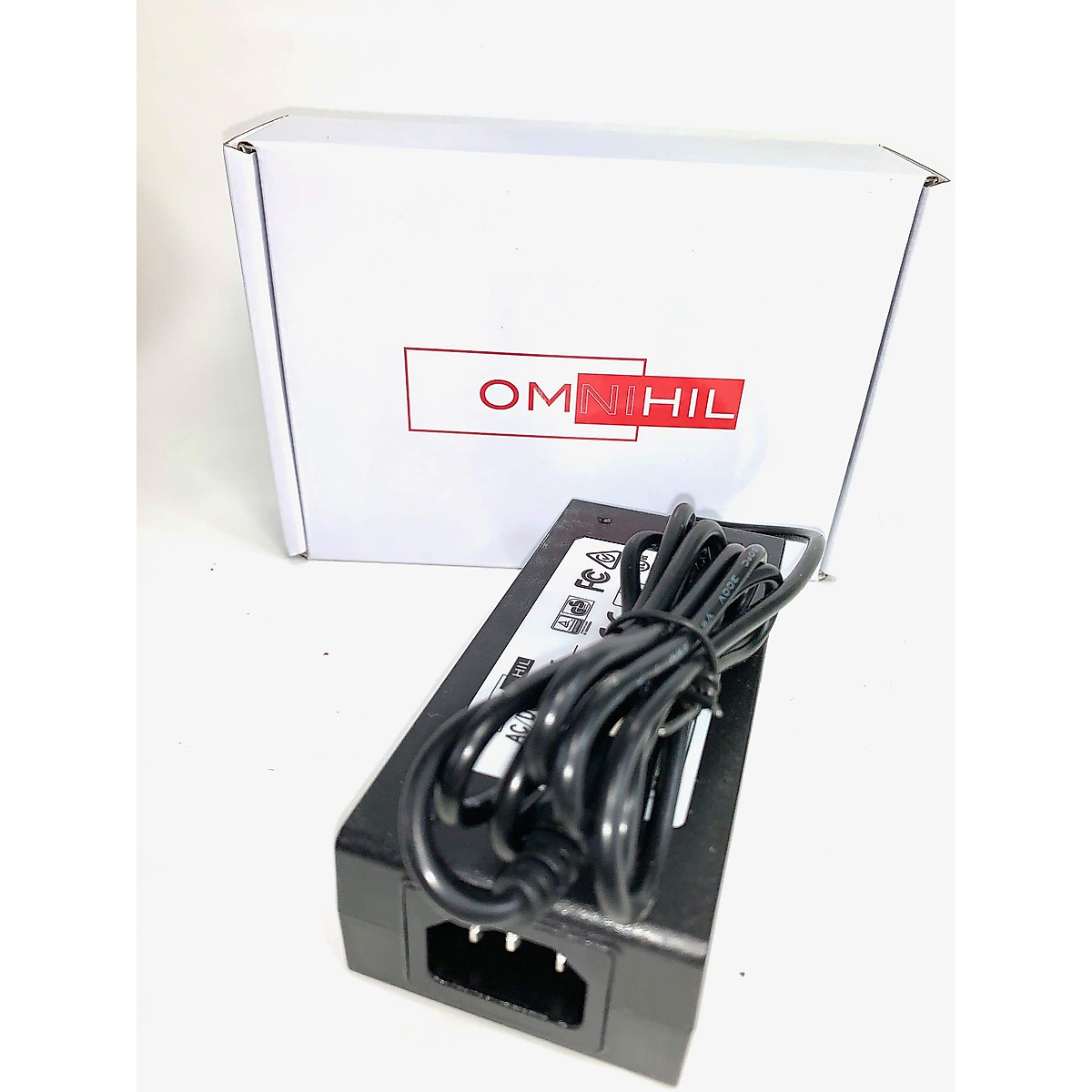 Omnihil AC/DC Adapter Compatible with Adapter Tech ATS050T-P/A121 50 Watt Power Supply Adaptor