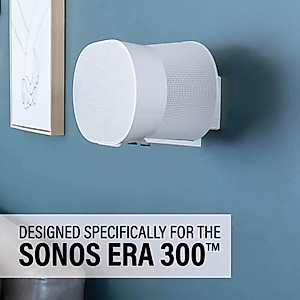 Sanus Wireless Speaker Wall Mount for Sonos Era 300™… (White)