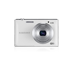 Samsung ST150F 16.2MP Smart WiFi Digital Camera with 5x Optical Zoom and 3.0" LCD Screen (White) (OLD MODEL)
