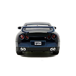 Fast & Furious Nissan GTR Blue 1:24 Diecast By Jada Toys