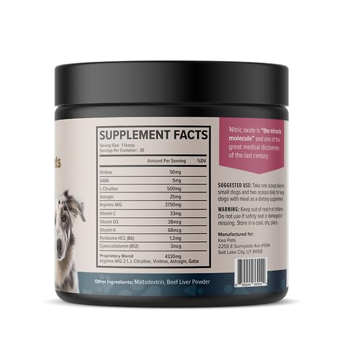 Kea Pets Doggie Condiments Joint & Mobility Support Natural Dog Supplement for Healthy Joints, Mobility, and Flexibility in Dogs