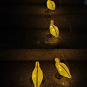 OSALADI Solar Led Stake Lights Duck Garden Lights LED Landscape Lighting for Outdoor Patio Lawn Yard Decorations