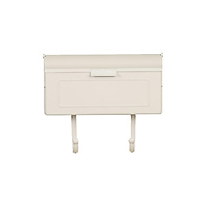 Special Lite Horizon Horizontal Wall Mount Mailbox - White Aluminum Mailbox for Wall Mount - SHH-1006-WH
