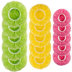 MAQIHAN 60Pcs Bowl Covers Reusable - Plastic Bowl Covers Elastic Reusable Fresh Keeping Bags Food Plastic Wrap Elastic Bowl Covers Reusable Plastic Food Covers Stretch Elastic Food Storage Covers