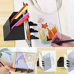 Optical Drawing Board Sketch Wizard Easy Tracing Drawing Sketch Drawing Board Optical Tracing Board Art Easy Drawing Sketching Tool for Students Artists Beginners Drawing Projector Painting Board