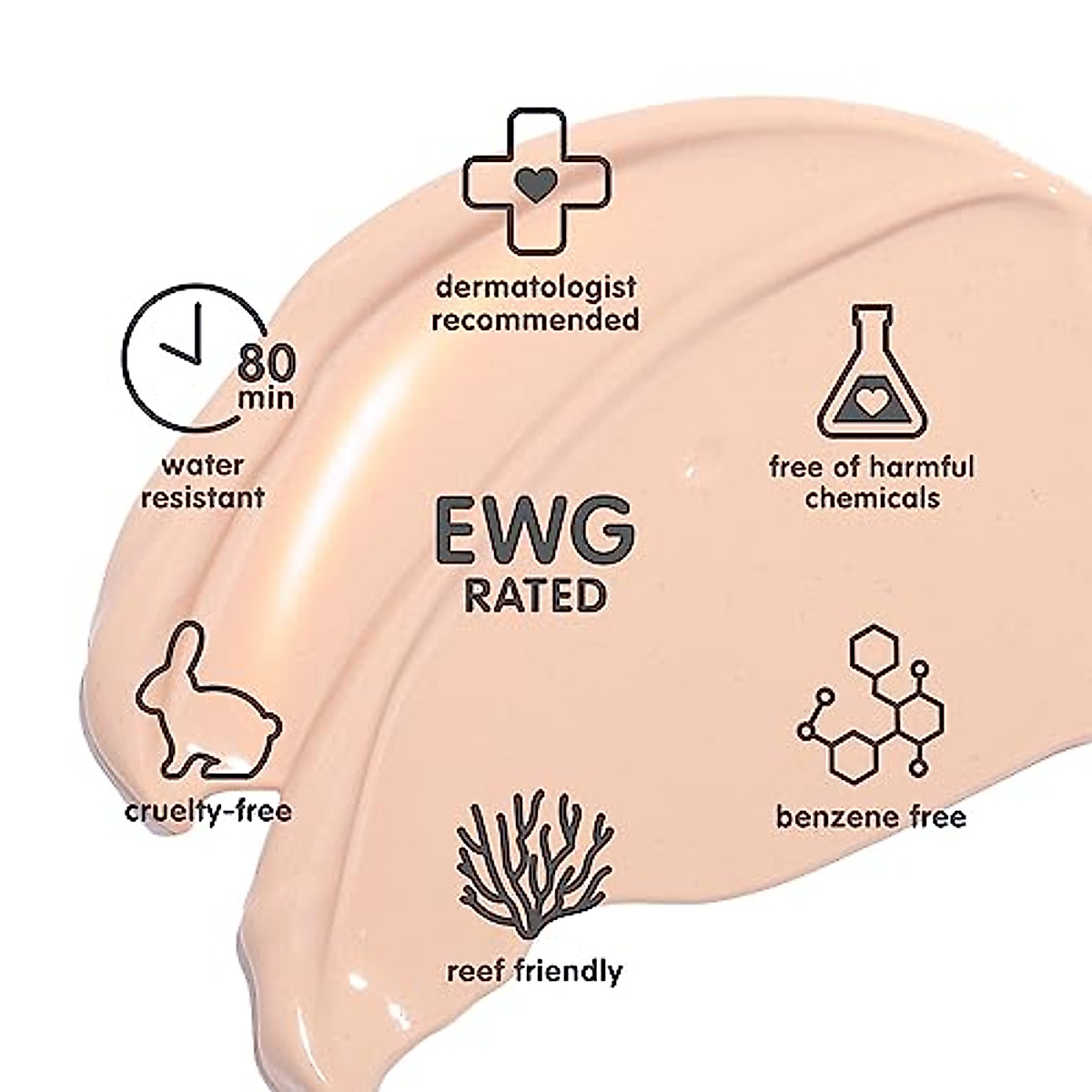 Thinkdaily Tinted Sunscreen for Face, SPF 30, 24.25% Zinc Oxide, 2 Oz, Safe, Natural, Water Resistant Reef Safe Sunscreen, All Skin Tones, Broad Spectrum UVA/UVB Sun Screen for Sun Protection