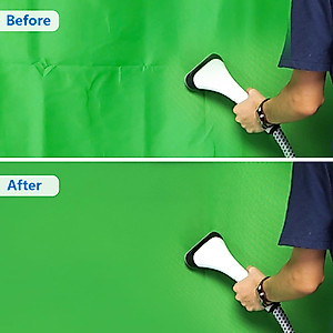 Hemmotop Green Screen Backdrop, 10 x 20 ft Chromakey Greenscreen Background,Large Seamless Green Backdrop Background Cloth,for Photography,Zoom,Live Streaming