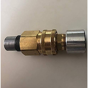 GenExhaust Compatible with Honda EU2200i/EU2000i Generator 1-1/2" Quick Disconnect Silicone Exhaust Extension 5 Foot Length