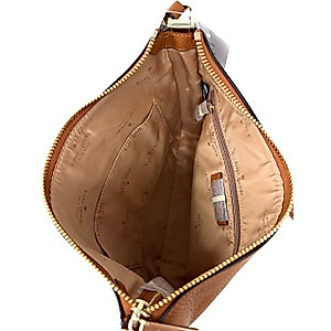 Kate Spade New York Leila Colorblock Pebbled Leather Crossbody Bag (Warm gingerbread)