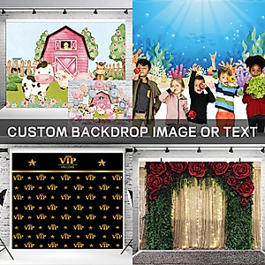 10x8ft Custom Backdrop Personalized Backdrops Personalized Customized Design Your Own Photos Picture Text Logo Kids Birthday Baby Shower Wedding Anniversary Home Decor Custom Banner