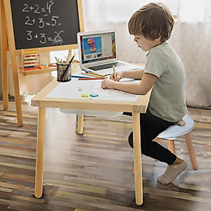 Sensory Table for Toddlers 1-3, Kids Table with 3 Storage Bins Writable Lids, Sensory Activity Table, Play Sand Table for Indoor Outdoor