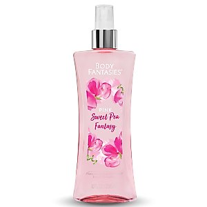 Body Fantasies Signature Fragrance Body Spray, Pink Sweet Pea Fantasy, 8 fl oz