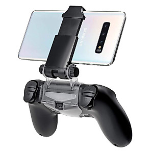 VSEER Smart Clip – PS4 Slim Pro Wireless Controller Phone Clip Holder Clamp Mount Stand for Android Phones, Samsung Galaxy S8 Plus S7 S6 Edge Plus Note 8