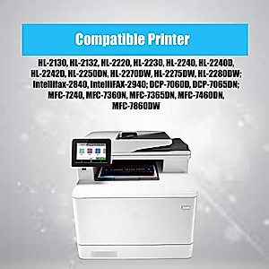 (1-Pack) 4Benefit Compatible Replacement DR420 Drum Unit DR-420 | Drum only, 1xDrum | Work for HL-2130 HL-2132 HL-2220 HL-2230 HL-2240 HL-2240D HL-2242D HL-2250DN HL-2270DW HL-2275DW Laser Printer