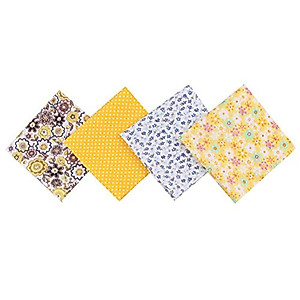 Crafts Quilted Fabric Fabric Scraps Cotton Pattern Printed Handmade Pattern DIY Craft Sewing Material Cloth Accessory 2Packs Quilting Fabric Embroidery Fabric Embroidery Fabric Cotton Sheets