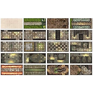 Loke Little Book of Battle Mats - Dungeon Edition