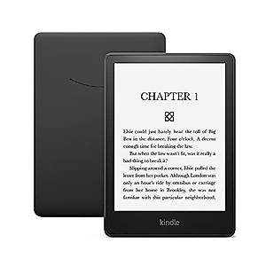 Kindle Paperwhite (8 GB) – Now with a 6.8" display and adjustable warm light - Without Lockscreen Ads - Black