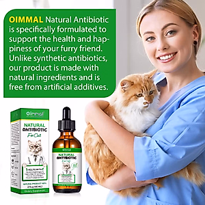 2 Pack - Natural Antibiotics for Cats- Pet Antibiotic - Healing Aid and Skin Repair for Wounds, Sores, and Abrasions, Provides Itch Relief for Irritated Skin