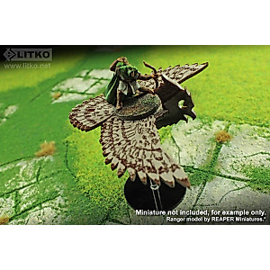 LITKO Bird Character Mount | Bird of Prey | Role Playing Games | Compatible with Dungeons & Dragons and Pathfinder Games (Owl)