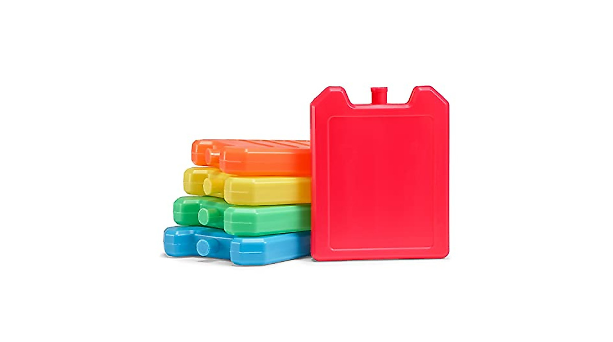 Cool Coolers 5 Pack Ice Blocks - Perfect for Lunch Boxes