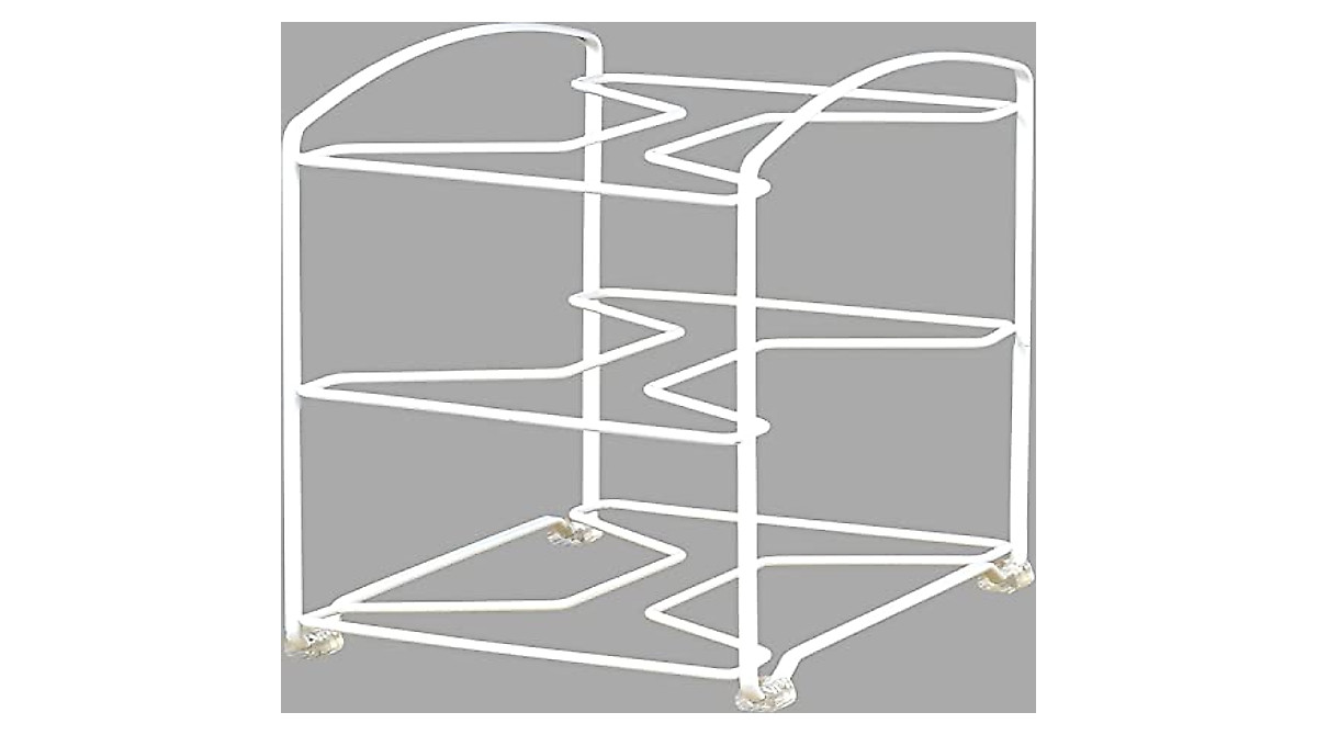 SimpleHouseware Kitchen Wrap Organizer Rack | Space-Saving & Durable