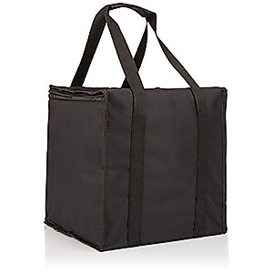 Pizza Delivery Bag,Insulated Bag, Thermal Bag, Food Delivery Bag Sturdy, Foldable, Washable, Catering, Food Delivery Bag Good for uber eats postmates (12''x12''x12)