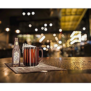 Lovepop Beer Pop Up Card, 5x7 - 3D Greeting Card, Pop Up Birthday Card for Dad, Brother or Friend, Lovepop Father’s Day Card, Retirement Cards for Men