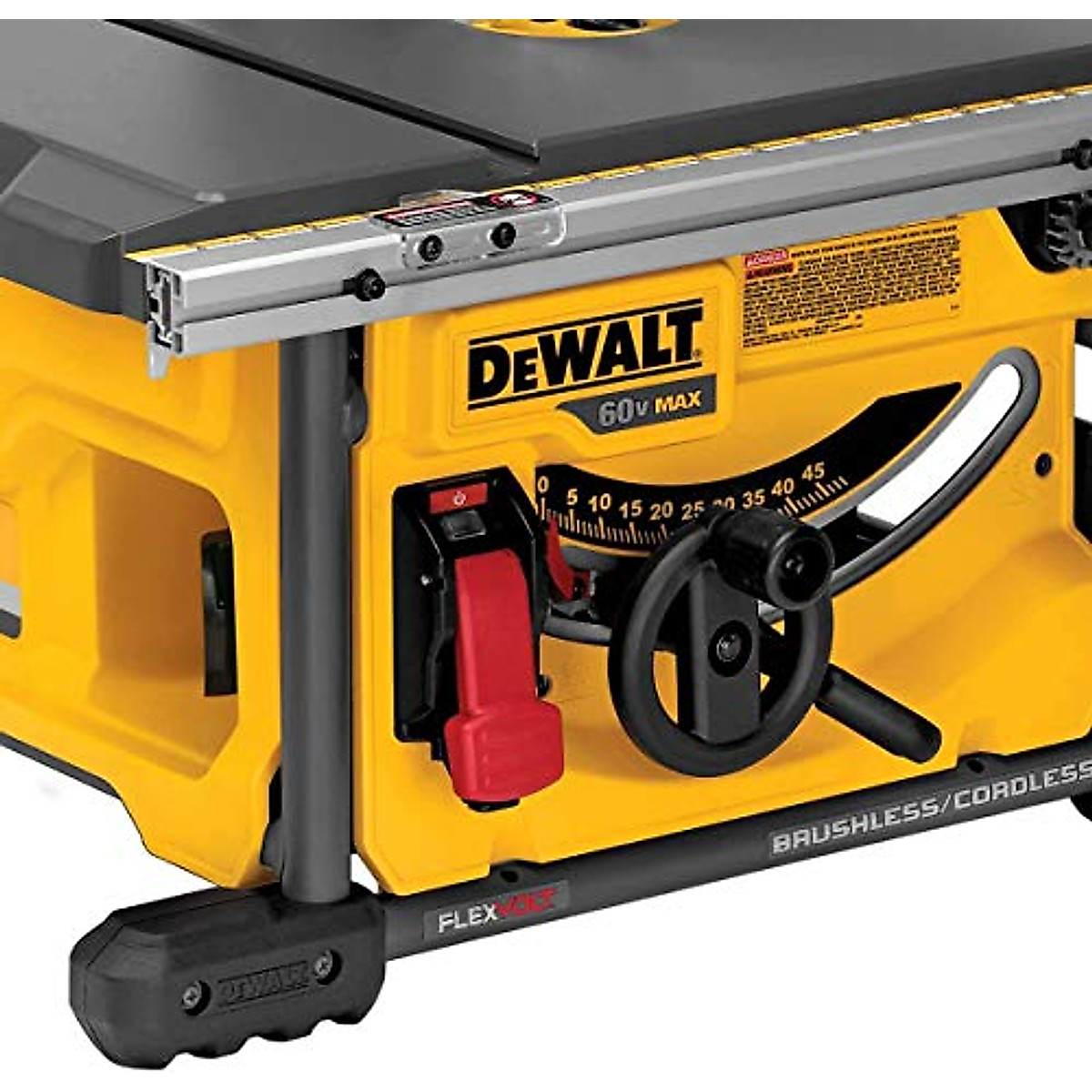 DEWALT FLEXVOLT 60V MAX* Table Saw, 8-1/4-Inch, Tool Only (DCS7485B)