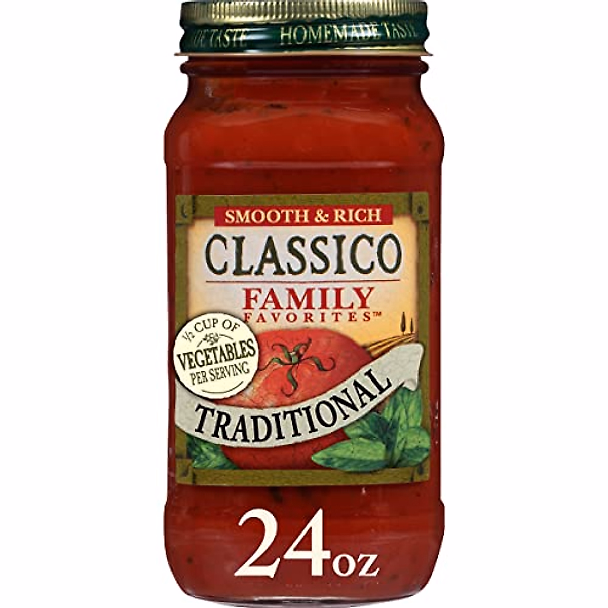 Classico Family Favorites Traditional Pasta Sauce (24 oz Jar)