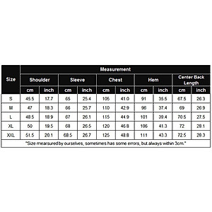 COOFANDY Men's Stylish Varsity Jacket Plain Baseball Jacket Casual Letterman Jacket