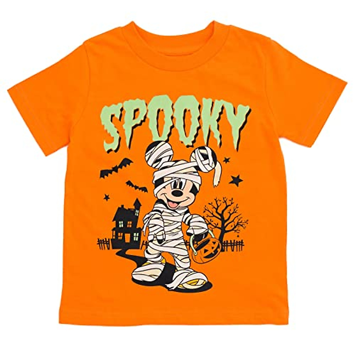 Disney Mickey Mouse Toddler Boys T-Shirt Orange 3T