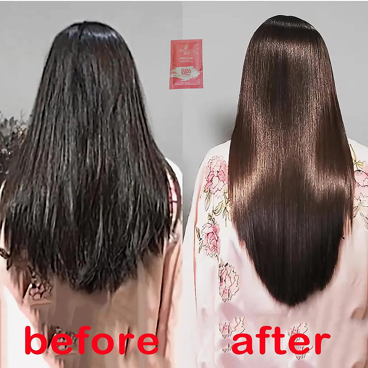 Purple Hair Dye Shampoo Permanent YIZHONG Hair Color For 100% Gray Coverage Women Men Dark Easy Comb Dyeing (grape purple)