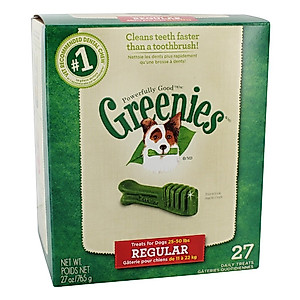 GREENIE DOG TREAT TUB RG