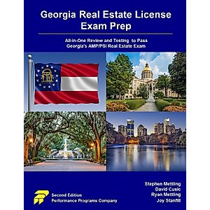 Georgia Real Estate License Exam Prep: All-in-One Review and Testing to Pass Georgia's AMP/PSI Real Estate Exam