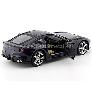 Hot wheels BCJ73 Ferrari F12 Berlinetta Blue 1/18 Diecast Model Car by Hotwheels