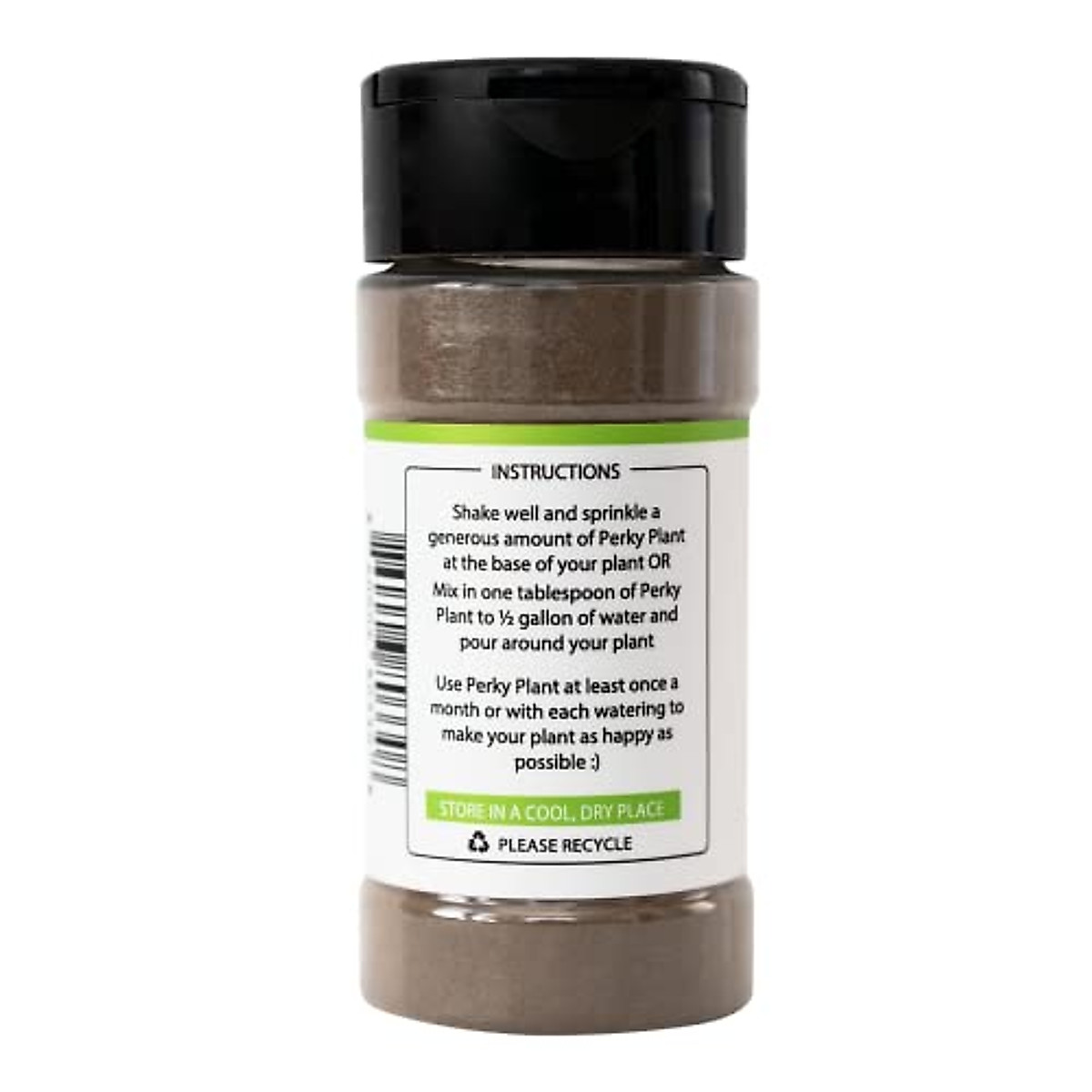 Perky Plant | Water Soluble Organic All Purpose Plant Food Fertilizer | 1 Shaker | Formulated for Live Indoor House Plants | Simply Shake in Watering Can or Plant Pots