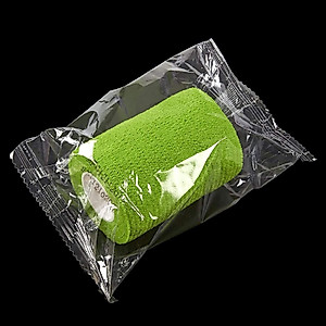 Juvale 24 Rolls Colorful Self Adhesive Bandage Wrap 3 Inch x 5 Yards - Cohesive First Aid Tape for Sports, Vet, Medical, Tattoo (12 Colors)