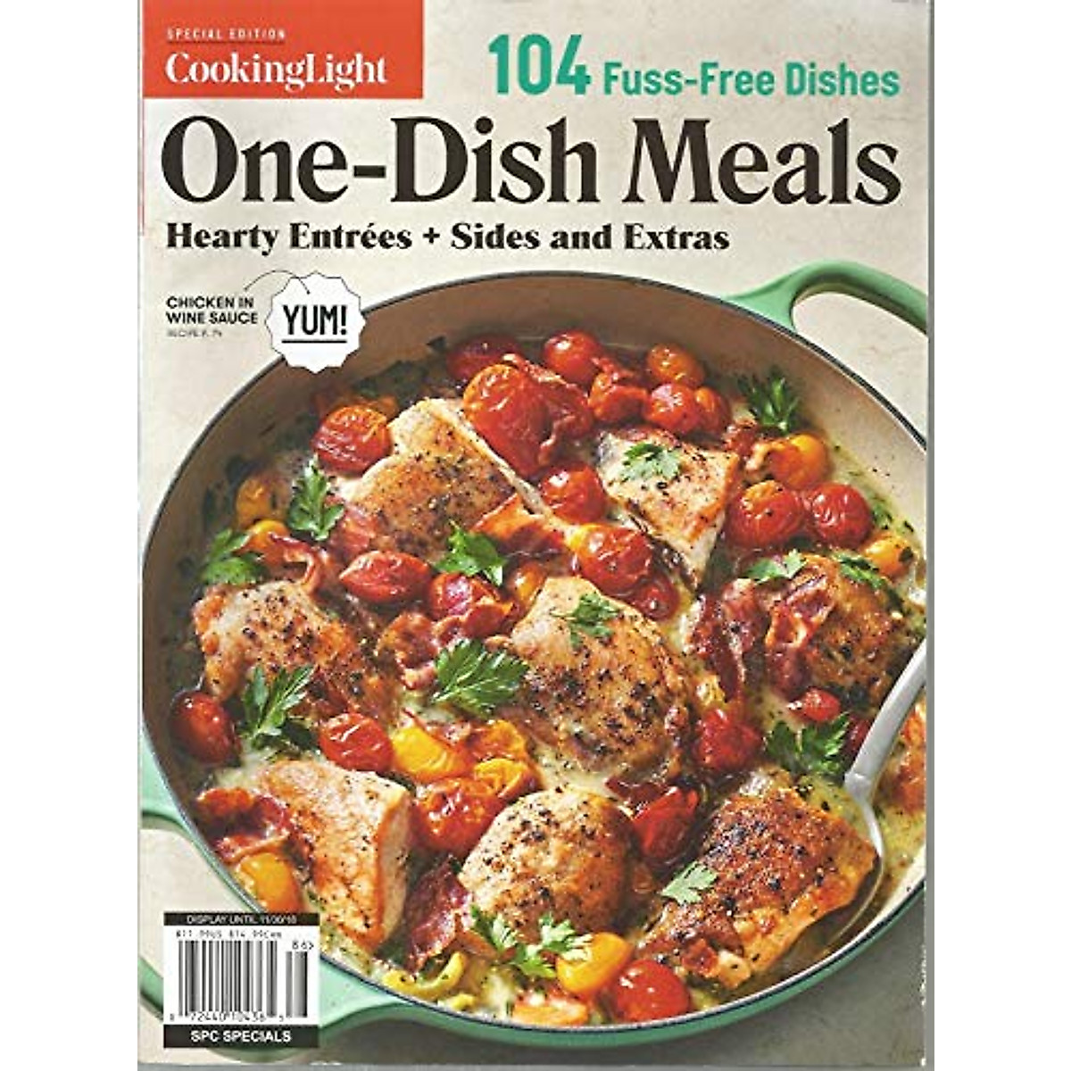 COOKING LIGHT, SPECIAL EDITION, ONE-DISH MEALS, 2018 ~