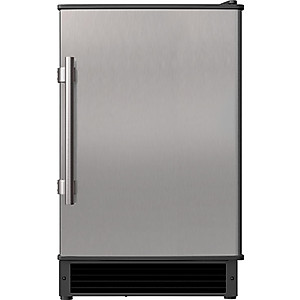 EdgeStar IB121 15 Inch Wide 12 Lbs. Capacity Built-In Ice Maker with 15 Lbs. Daily Ice Production - Stainless Steel