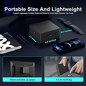 Intel NUC 11 NUC11PAHi7 Home&Business Desktop Mainsteam Kit, Barebone, Intel Core i7-1165G7 4-Core, 2.8 GHz–4.7 GHz Turbo, 28W Intel Iris Xe Graphics, with AC Cord. Add't Components Needed.