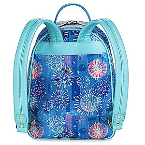Loungefly Disney Parks By Joey Chou Mini Backpack, Blue, Medium