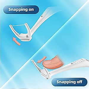 Dental Floss Clean Dental Flossers Kit with 2 Handles and 120 Extra Strength Refills Mint