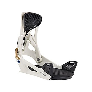 Burton Mens' Step On Genesis Re:Flex Snowboard Bindings (White/Gold, Medium (8.5-10.5))