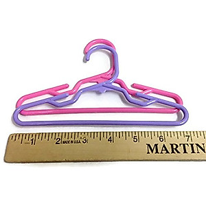 Pet Apparel Hangers Set of 24 Measures 7 1/4 Inch Wide Will Fit Over 1" 1/8 Rod Great for Small Dog Clothing