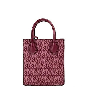 Michael Kors Mercer Extra-Small Pebbled Leather Crossbody Bag (Mulberry Multi)
