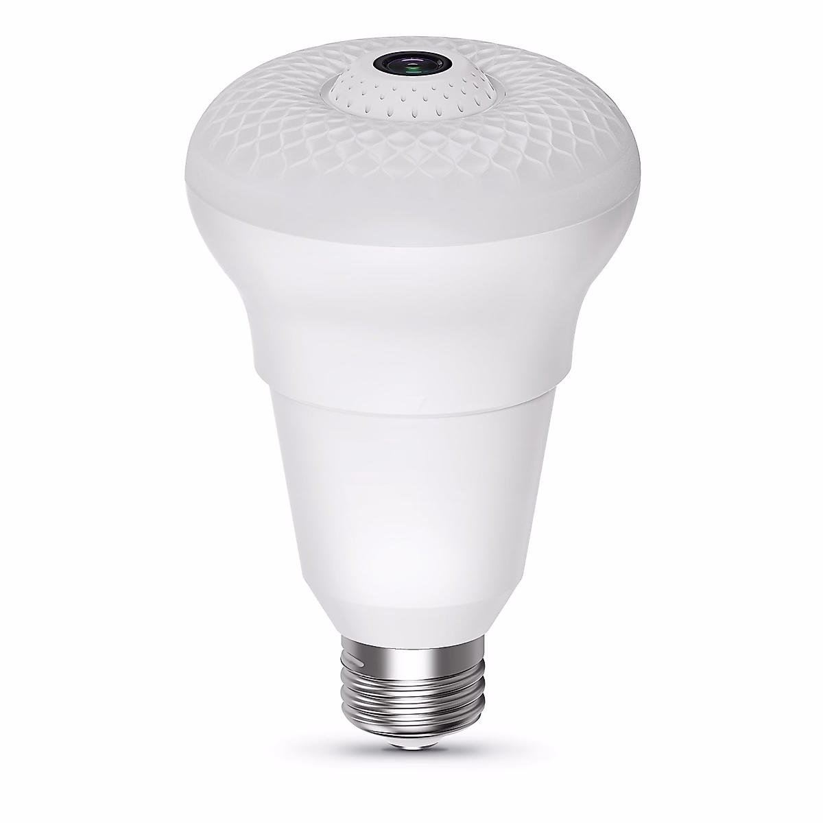 Feit Electric Smart Rotating Light Bulb with Wireless Camera, Motion Sensor, Night Vision, and 2-Way Speaker, 40W Equivalent, E26 Base, 5000K Daylight, 15,000-Hour Lifetime, A450/850/CAMWIFI/LED